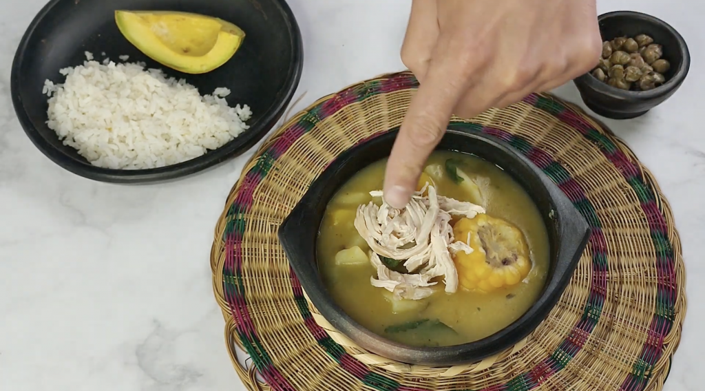 Receta de ajiaco con pollo - Vidagas